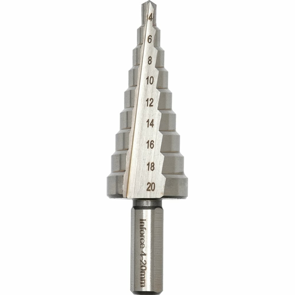 Ступенчатое сверло Inforce 11-01-489