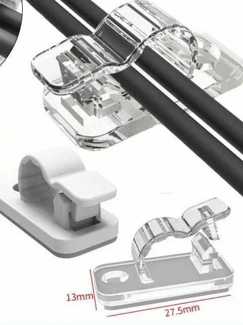 Крепление для уличной гирлянды на дом 20 штук С резиной для спинки