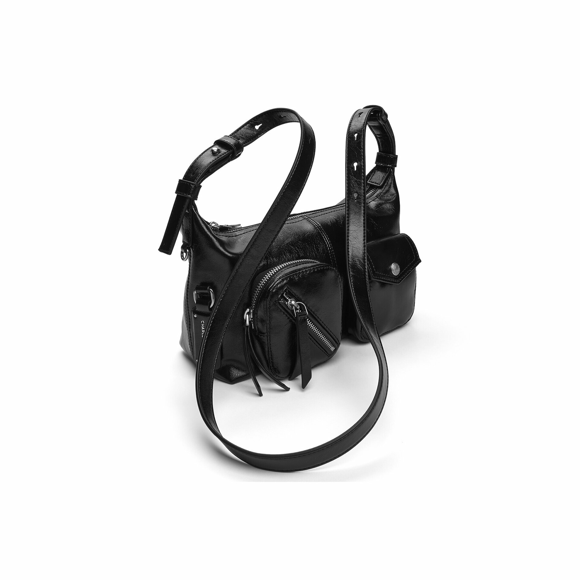 Сумка CHARLES & KEITH, фактура пэчворк — фото 1
