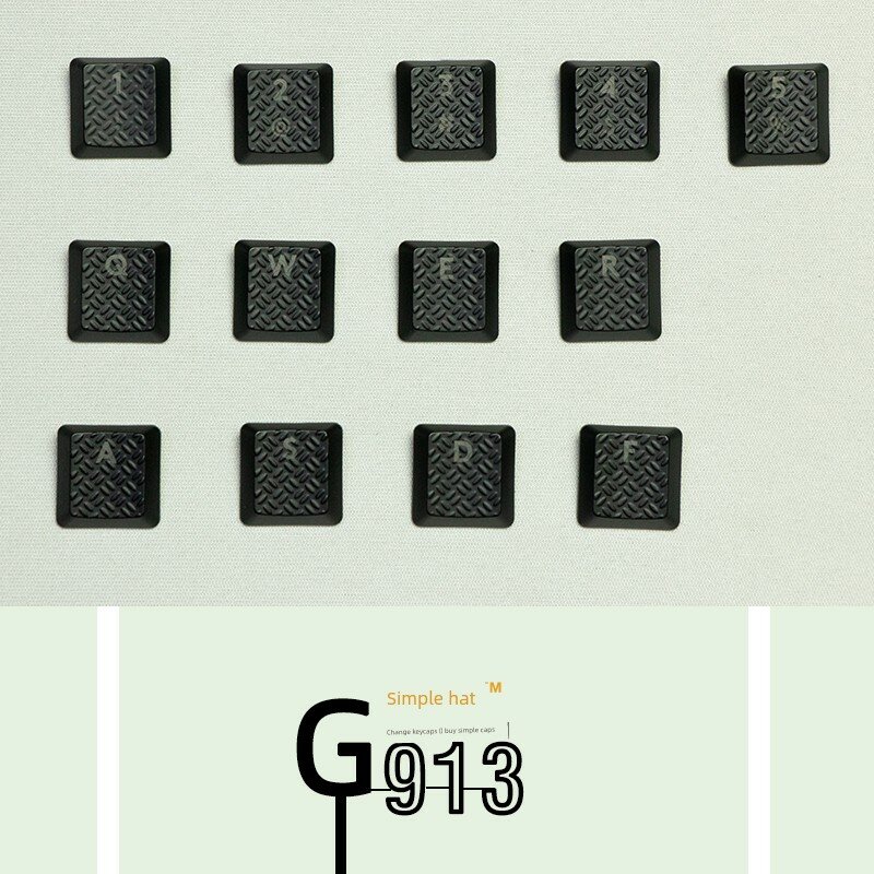 Новые кейкапы G913 TKL, G915, G815, одинарные, полупрозрачные, красные, фиолетовые, белые, черные, для механических