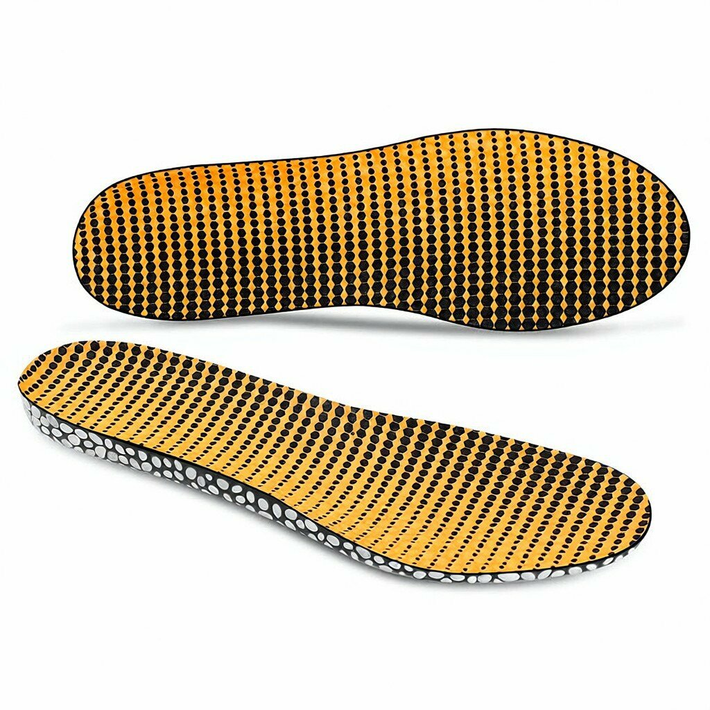 Вставки для велосипеда Спортивные вставки для велосипедных кроссовок Возвратная пружина Движение амортизационного амортизатора Спортивное оборудование Цвет: желтый, синий, голубой (по выбору) Материал: пена Размер: (EU) (см) 37-38 Длина: 25.2 Ширина: 8.3