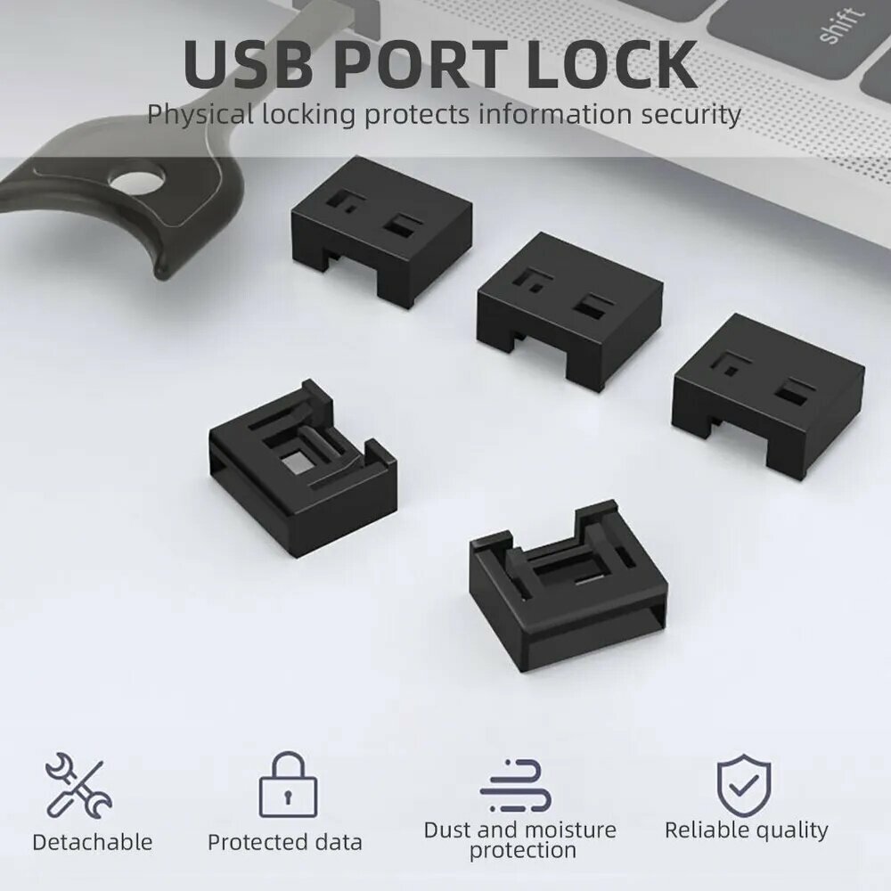 USB-блокираторы с ключом — фото 1