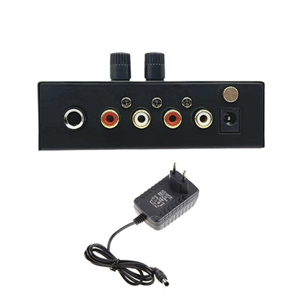 Усилитель фонокорректора с шумоподавлением, Вилка стандарта ЕС