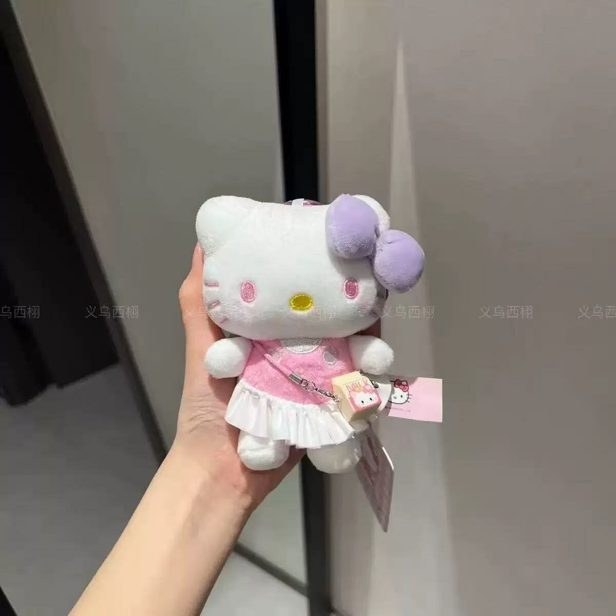 Настоящий апельсиновый шеф-повар милый фартук котенок милый плюшевый подвеска игрушка рюкзак брелок