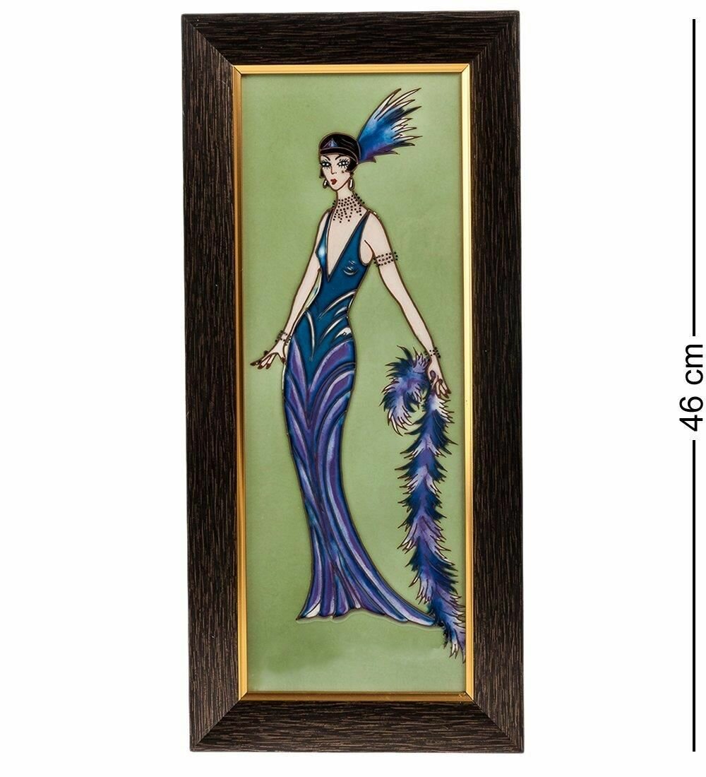 Картина настенная Дама (Pavone) A942722 Pavone, Фарфор, в подарок