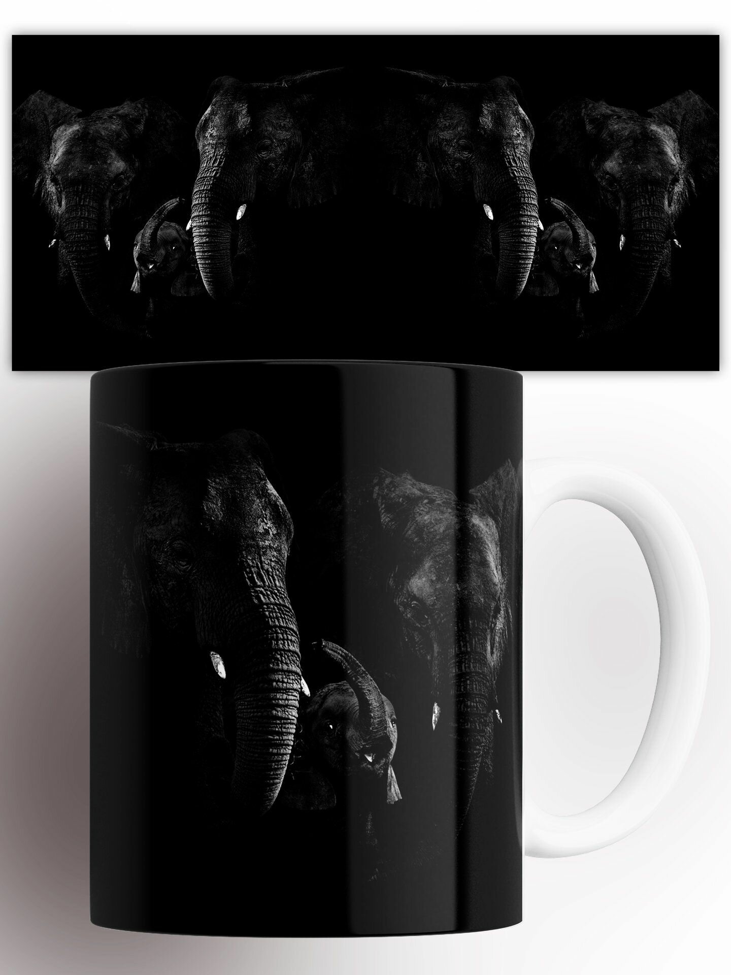 Кружка семья Слонов 330 мл