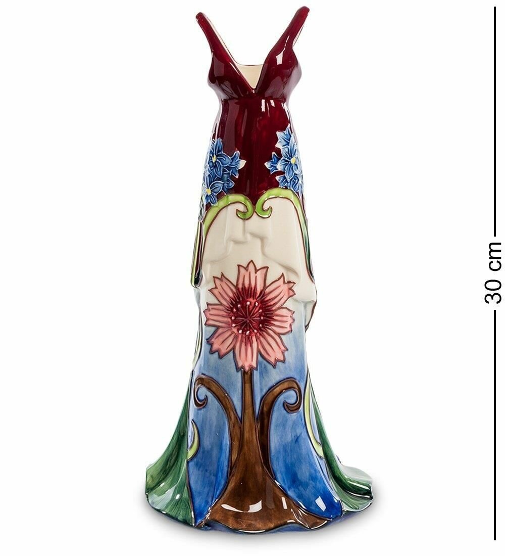 Ваза Платье (Pavone) A2039954 Pavone, Фарфор, итальянское качество, настольная