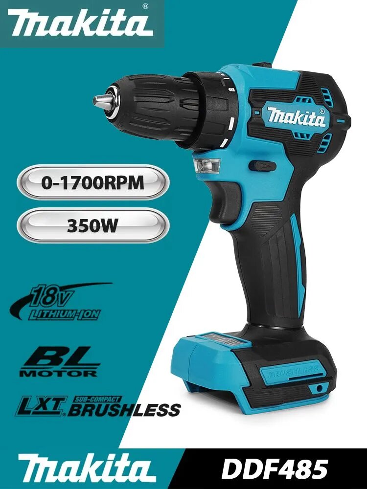 Makita Шуруповерт, 50 Нм, 0 АКБ