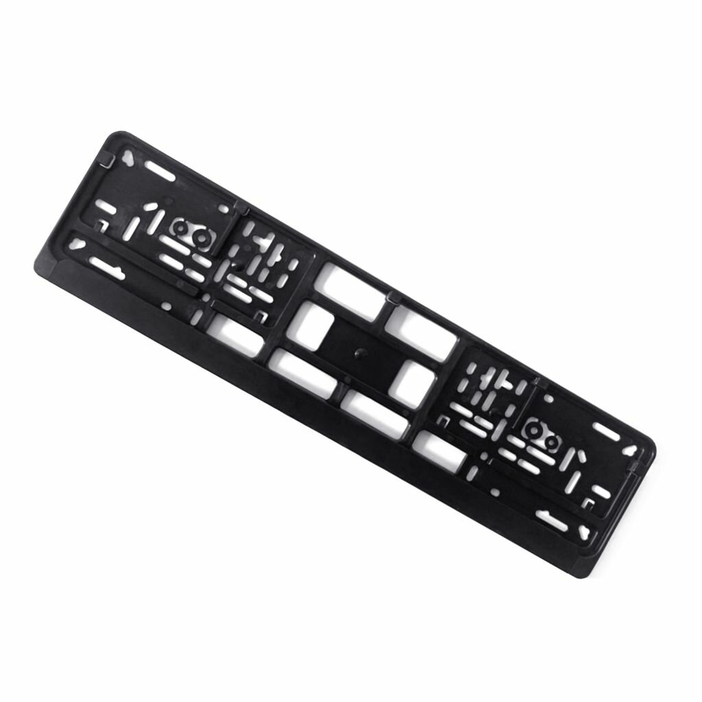 Рамка для номерного знака, Черная пластиковая крышка номера автомобиля