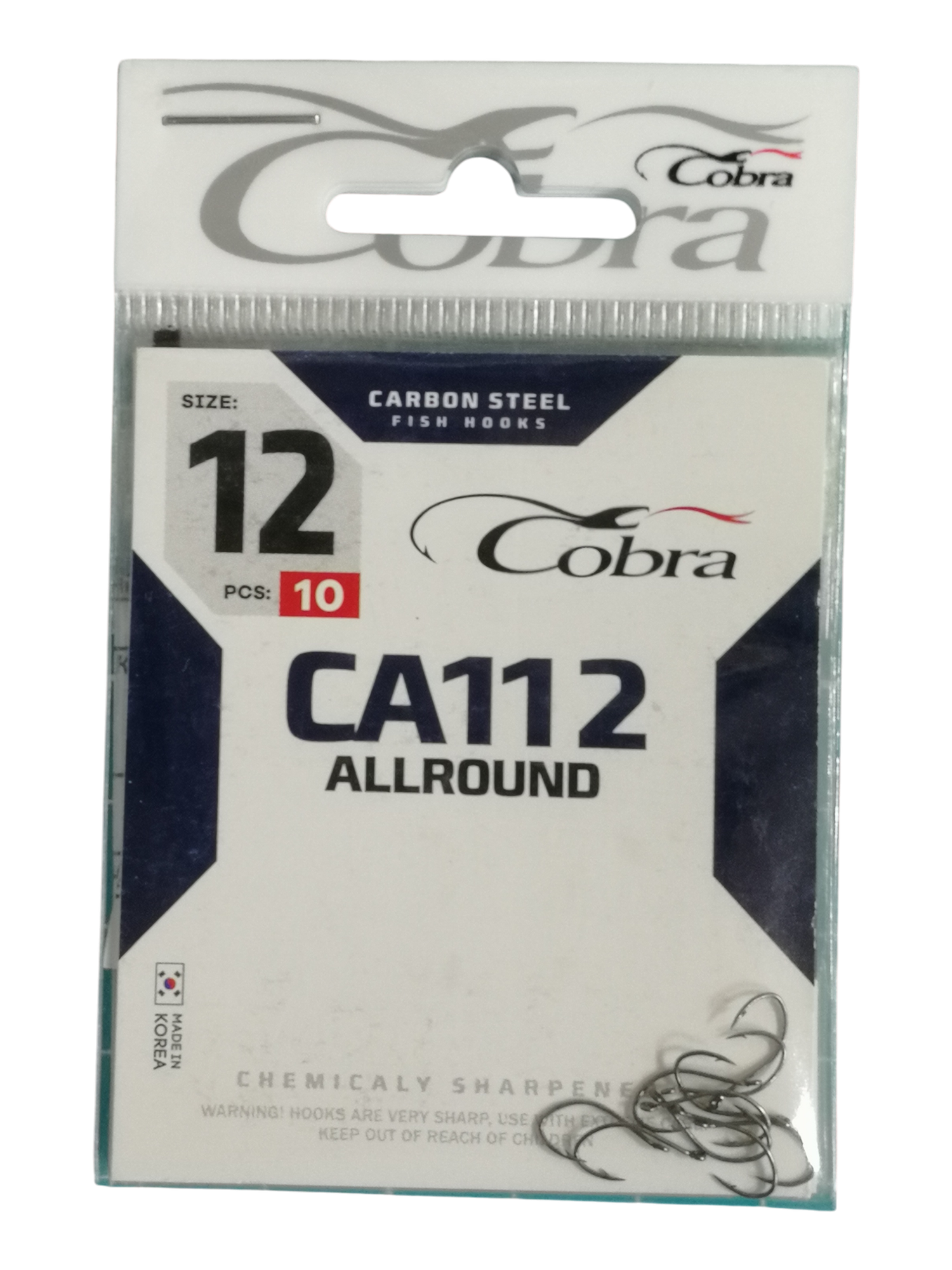 Крючки Cobra AJI сер. CA112 разм.012 10шт.