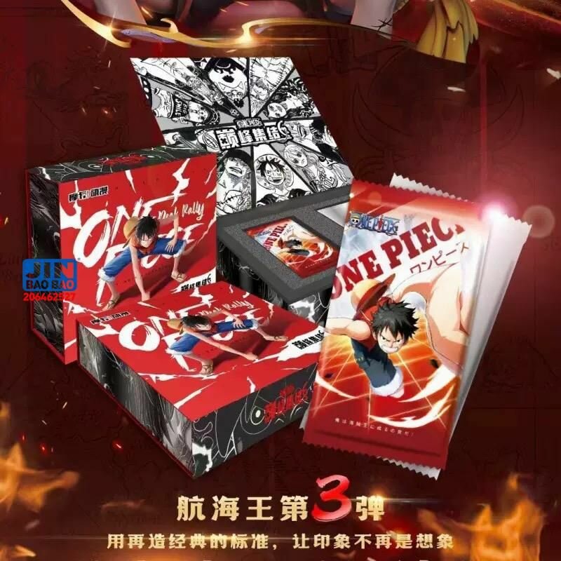 Коллекционные карты One Piece: Страна Вано 30 пакетов 150 карт, случайный набор, аниме