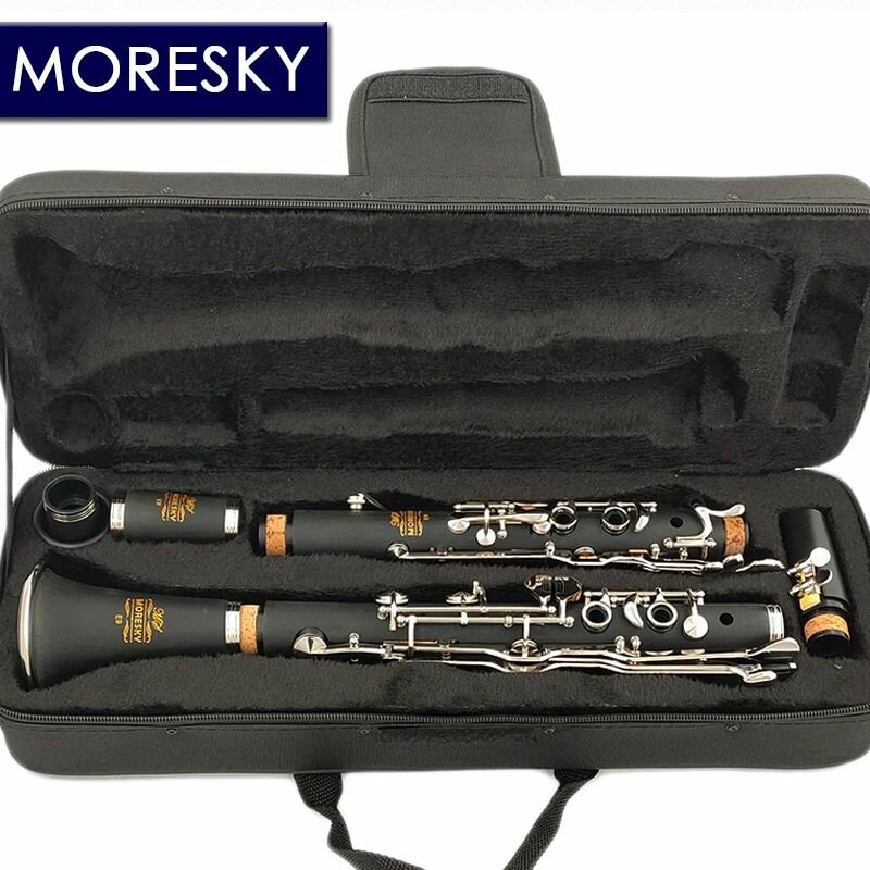 Кларнет G Tune 18/20, материал корпуса: ABS-пластик, никелированный