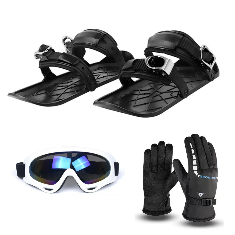 2026 Новейшие мини-лыжи для фристайла, сноуборд, мини-лыжные ботинки, сноуборд, снежные игры, снежное оборудование, двойная доска