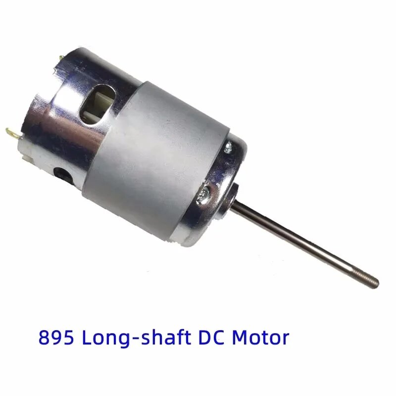 895 Резьба Длинный вал постоянного тока Передние и задние шарикоподшипники/двигатель Мощный двигатель 12-24 В Различные скорости Дополнительно