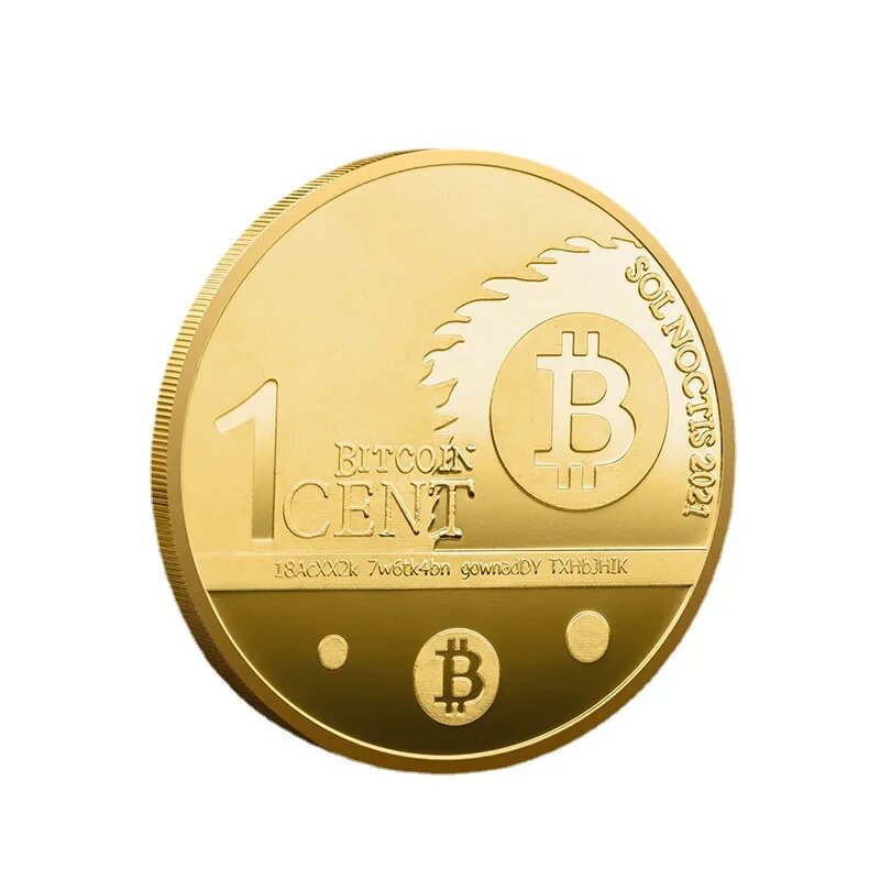 Сувенирная монета «Американский орел», памятная монета биткойнов, коллекция виртуальных монет