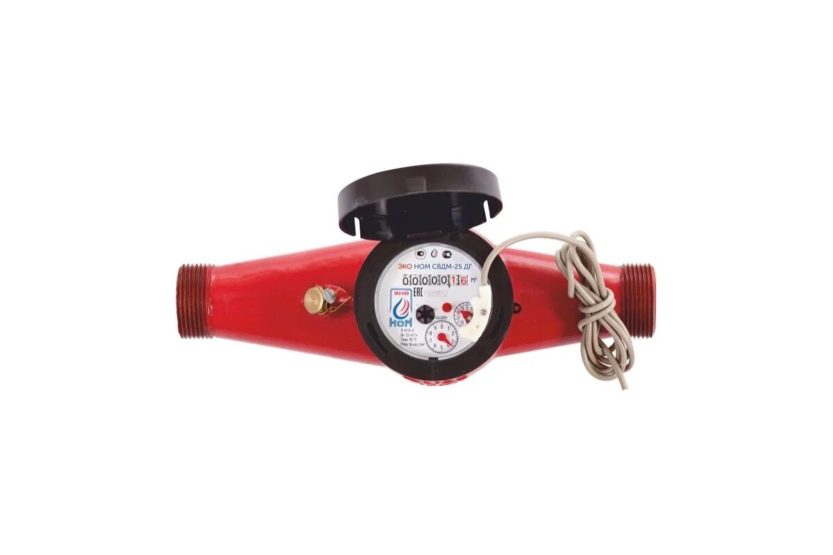 ЭКО НОМ Счетчик воды универсальный СВ ДМ-25 ДГс КМЧ СВДМ25-005