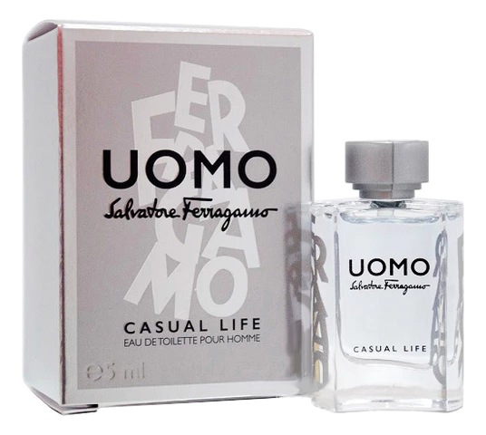 Salvatore Ferragamo Uomo Casual Life мужская туалетная вода 5 мл Miniature