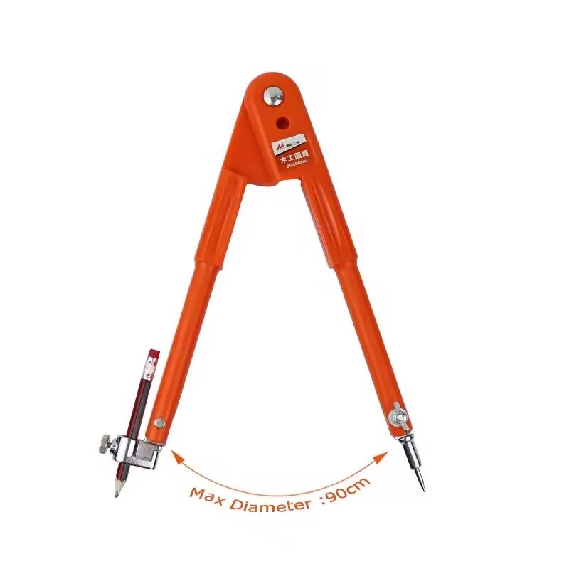 Профессиональный Циркуль Для Разметки По Дереву, Регулируемый Радиус, Большой Маркер, Инструмент Для Плотника