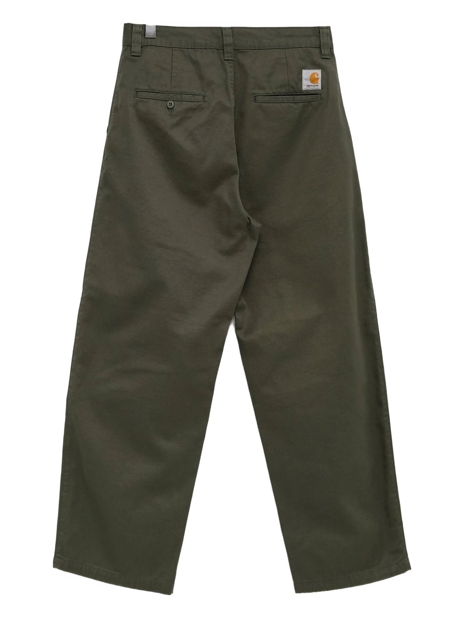 Брюки классические Carhartt WIP, размер S, темно-зеленый — фото 1