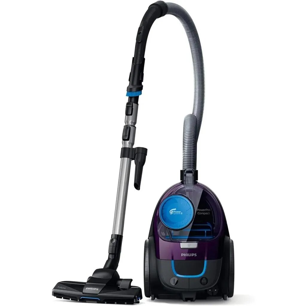 Пылесос Philips FC9333/09, 900Вт, фиолетовый/черный