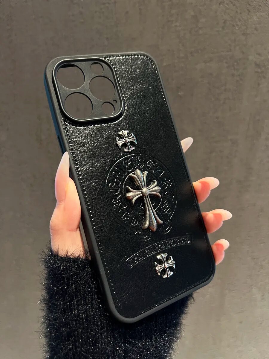 Чехол для iPhone 15 О'кейси, с защитой камеры, легкий и эстетичный, черный