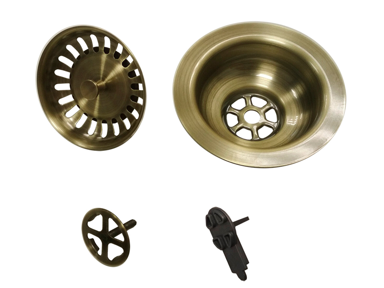 Комплект фурнитуры "Юкинокс" для выпуска большого, Бронза