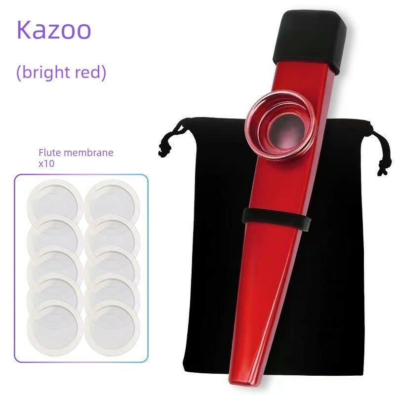 Детский свисток Kazoo, музыкальная игрушка, гармошка для начинающих, игра в начальный уровень, саксофон, тренировка