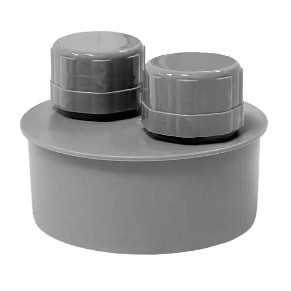 Клапан вакуумный Valfex латунная, диаметр 110 мм, для монтажа труб