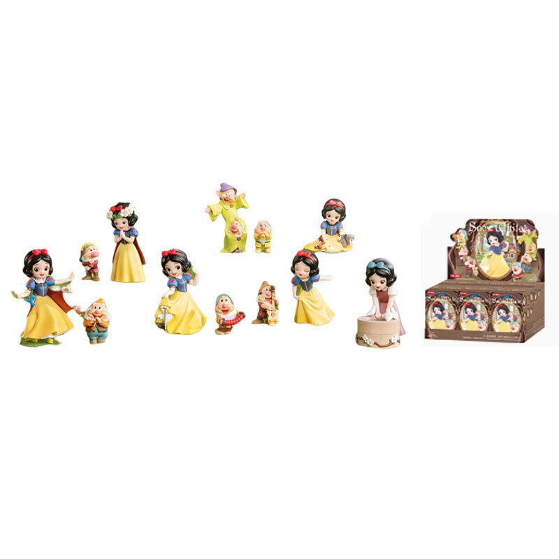 Фигурка унисекс POP MART Disney Белоснежка Классическая коллекция, Full Box 6 Pcs