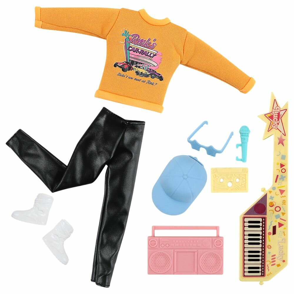 Модная Одежда для Куклы Кен, Музыкальные аксессуары для вечеринок, Обувь для Куклы Принц