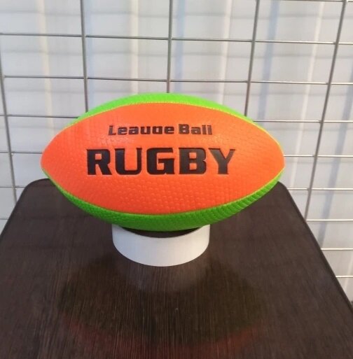 Детский мяч для регби размер 2 регбийный салатовый