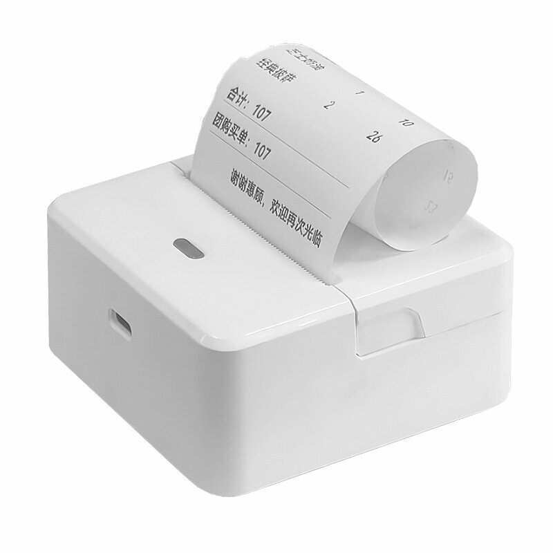 ⭐Кросс-бордер мини-портативный принтер для исправления ошибок, маленький карманный Bluetooth-принтер для фото, студенческих этикеток и наклеек⭐