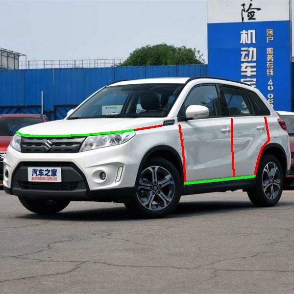 Специальная уплотнительная лента для Suzuki Vitara, шумоизоляционная лента для дверей, полностью герметичная