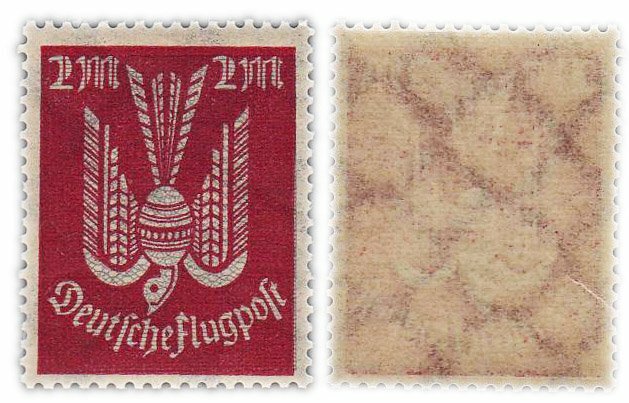 Германия, Веймарская республика, марка авиапочта