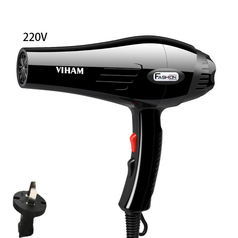 Фен для волос professional с мощным бесщеточным двигателем, регулировка горячего воздуха, защита от перегрева