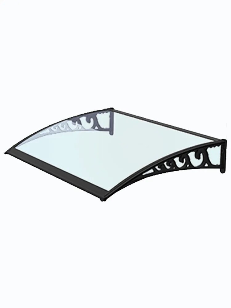 Козырек над крыльцом, для дома усиленный , Навес над крыльцом, удлинение 60 см