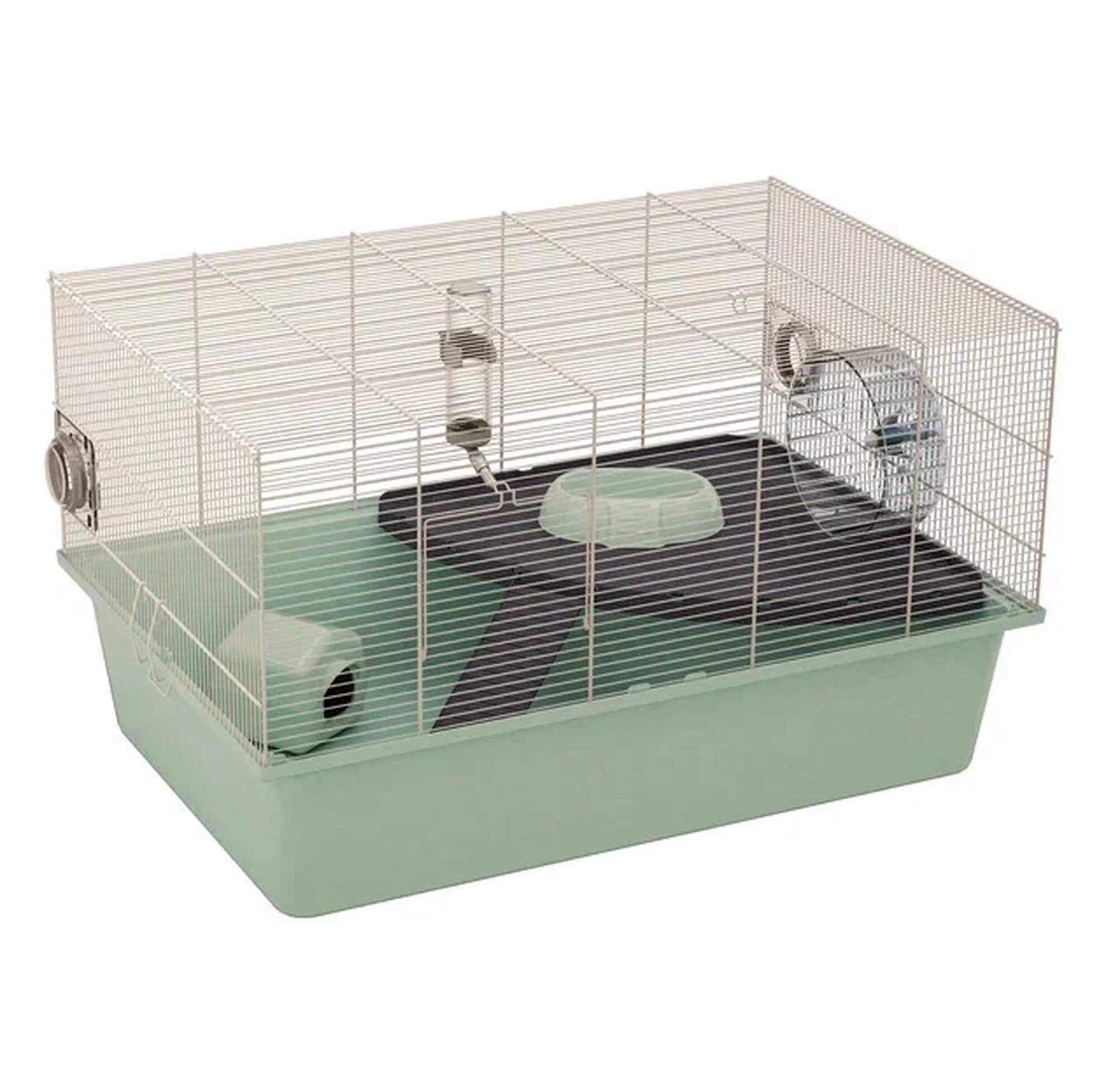 Клетка для хомяков и мышей Ferplast MILOS XL с аксессуарами и большим поддоном 69,5×46×41 см