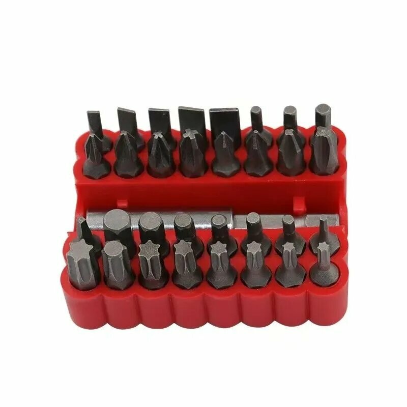 Набор бит 31 предмет: SL, PH, PZ, HEX, TORX, сталь CR-V, универсальный