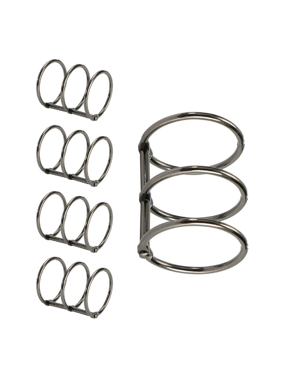 5 шт 20/30 мм связующие кольца Металлические переплетные кольца для переплета фотоальбома