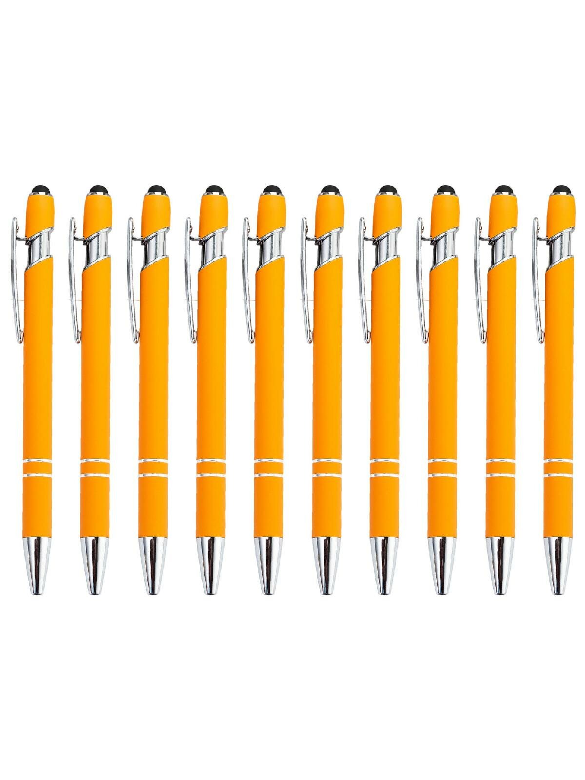 Шариковая ручка-стилус с выдвижным наконечником 1,0 мм для офиса и школы