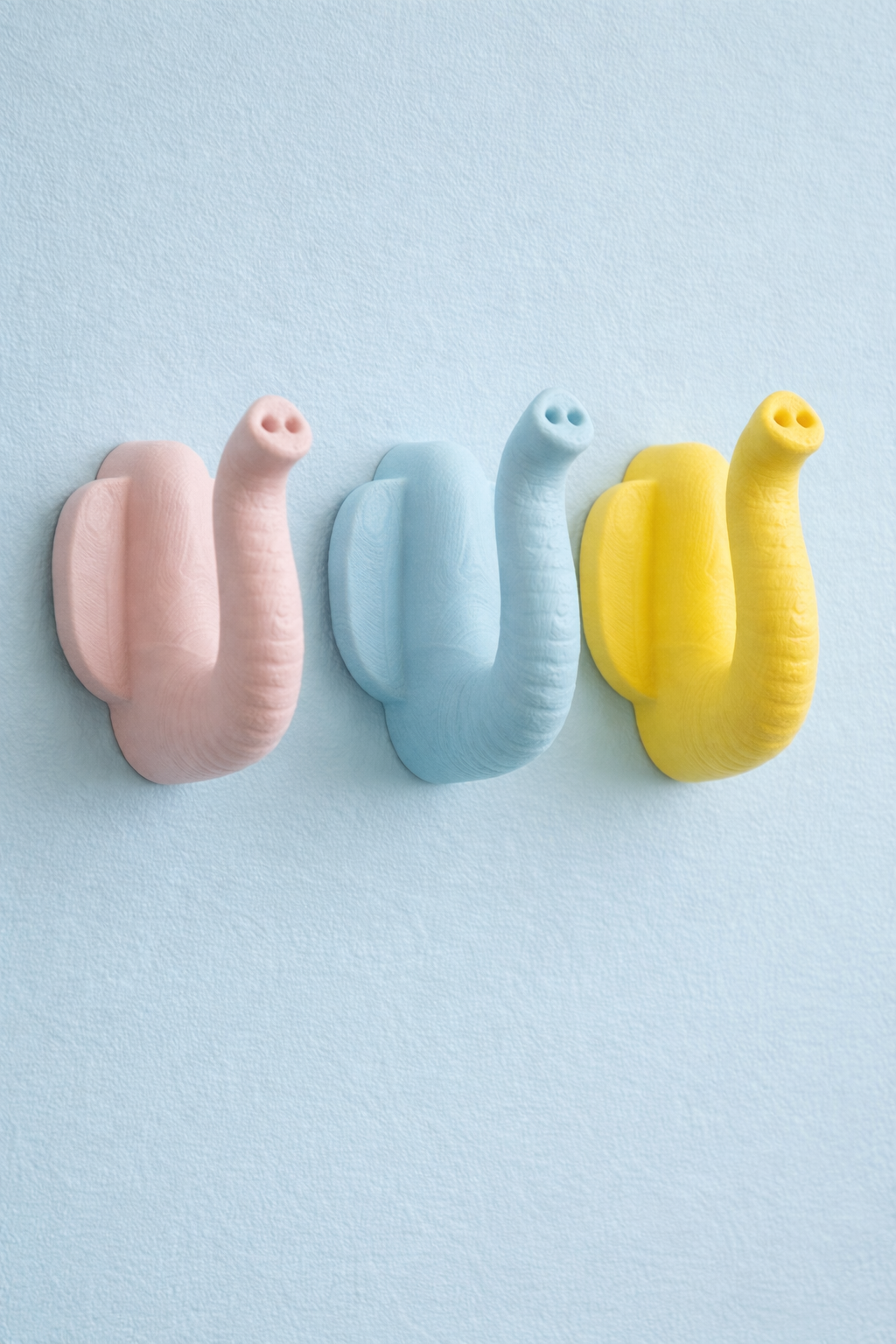 Крючки в детскую. Крючки для одежды. Крючки самоклеящиеся. Набор 3 шт.