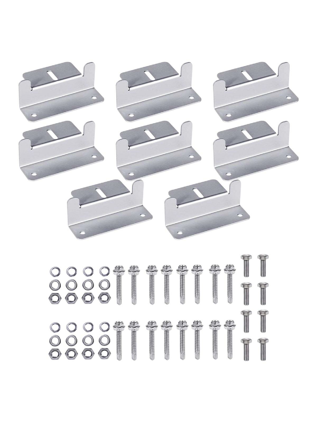 Универсальная подставка для солнечных панелей 8 pack для простого монтажа