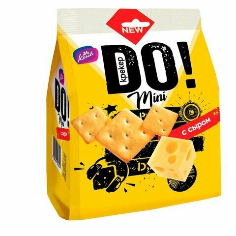 7 шт. Печенье-крекер KONTI "Do! Mini" с сыром, 130 г, 17734