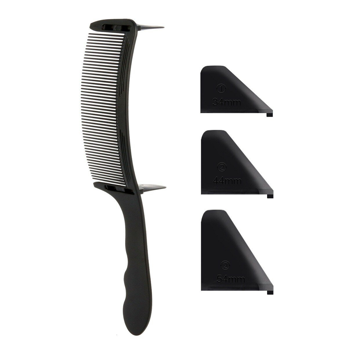 Новая расческа для стрижки волос для мужчин, плоская машинка для стрижки, расческа для салона, антистатическая, для гладкой стрижки, расческа для укладки