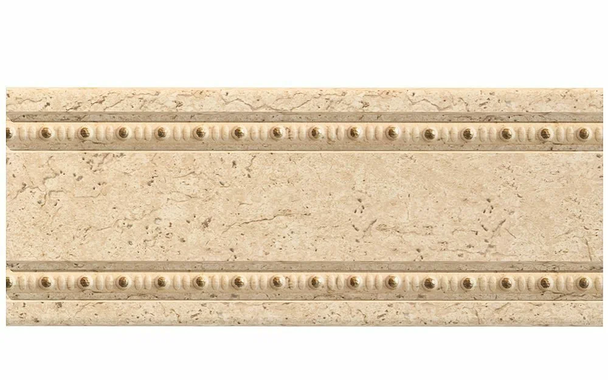 Молдинг, Интерьерный багет, набор 2 шт. 40х9х1100мм Мрамор Cosca W40(2)/GR4-1