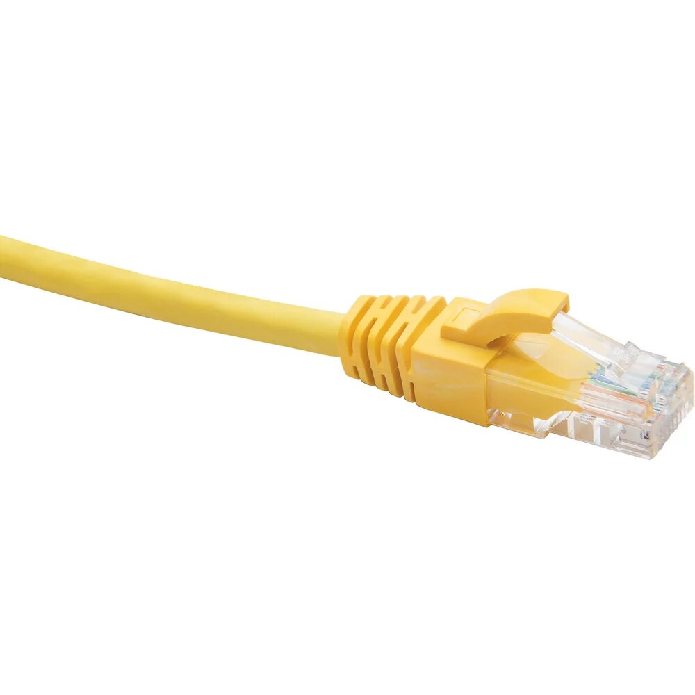 Коммутационный шнур DATAREX u/utp, категория 5e, lszh, нга-hf, 3,0 м, желтый DR-181411