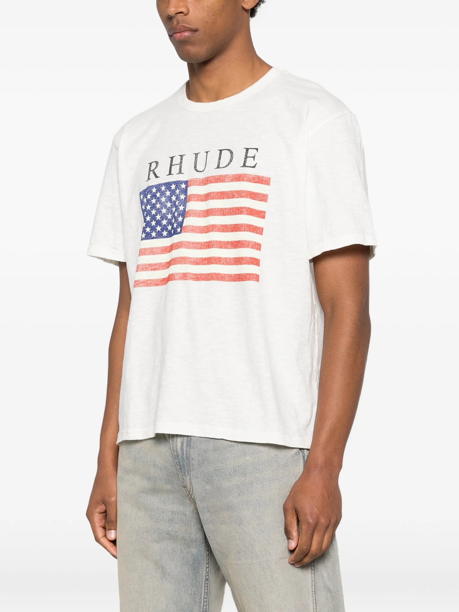 Футболка Rhude, размер 48, разноцветный — фото 1