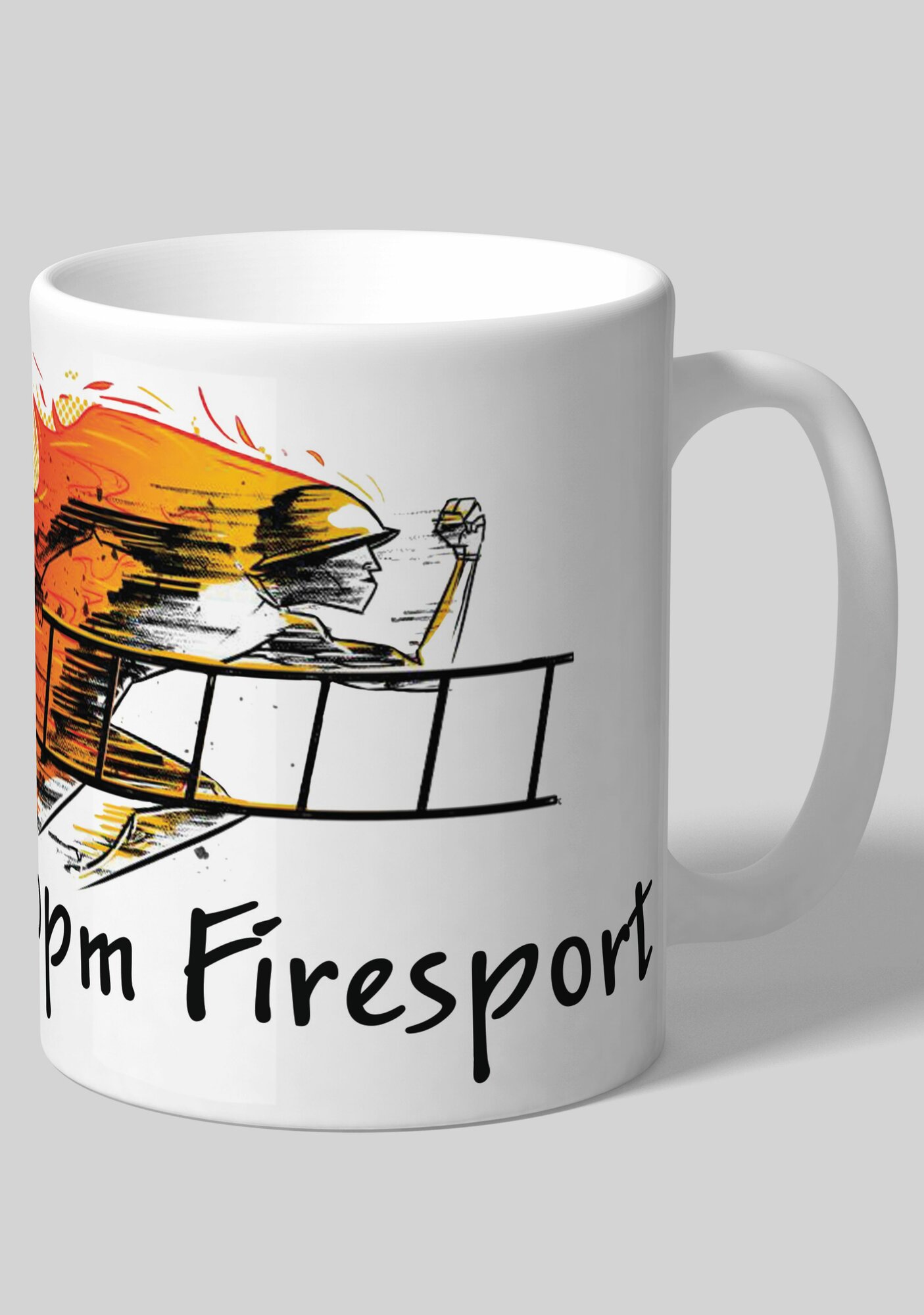 Кружка Firesport , пожарно прикладной спорт