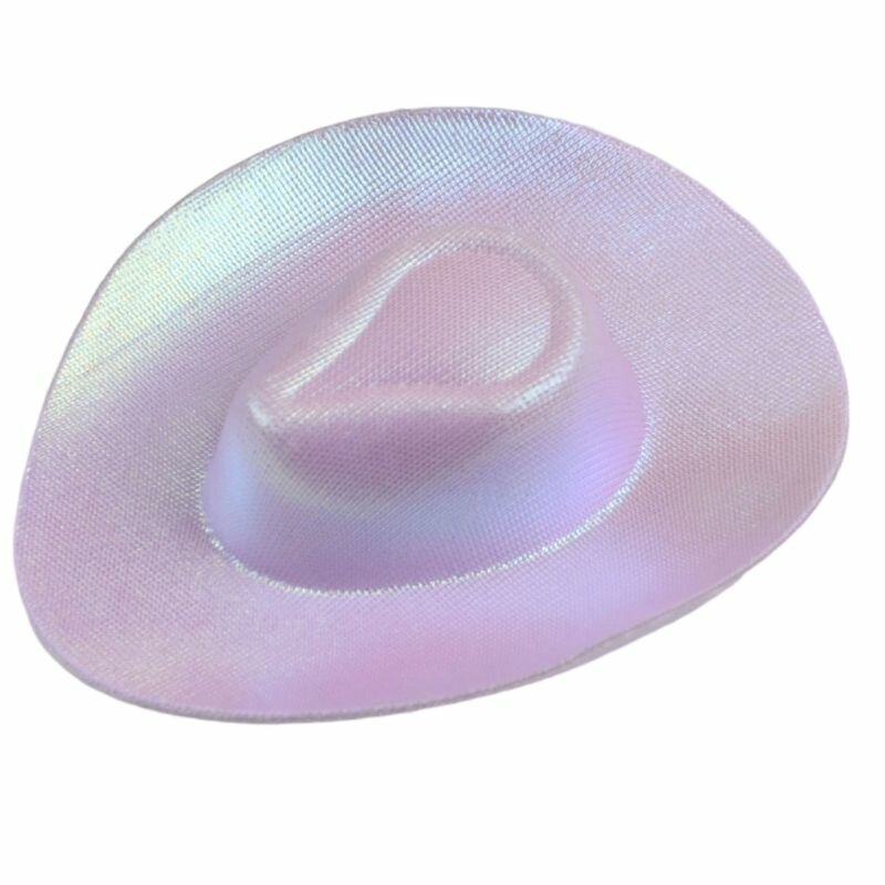 Аксессуары для украшения мини-западной ковбойской шляпы Symphony DIY ручной работы-светло-фиолетовый