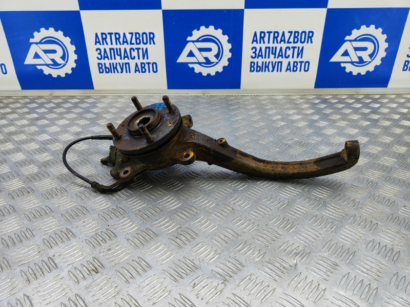 Б/У Кулак поворотный передний правый Kia Magentis GD / Киа Magentis GD 2.5 G6BV 168 Л.С 2002